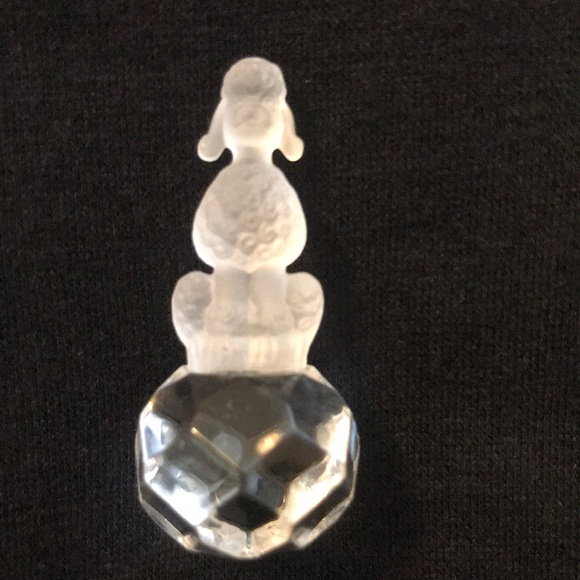 Art | Vintage Frosted Crystal Poodle | Poshmark